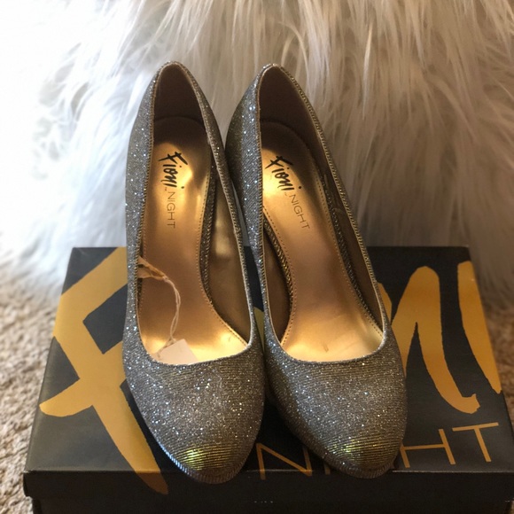FIONI Clothing | Shoes | Fioni Sparkle Heel Pumps | Poshmark